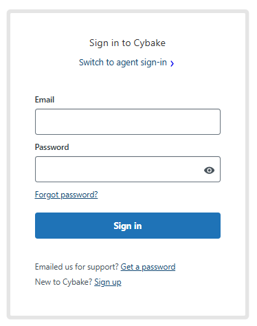 Accessing the Cybake Help Centre – Cybake Help Centre